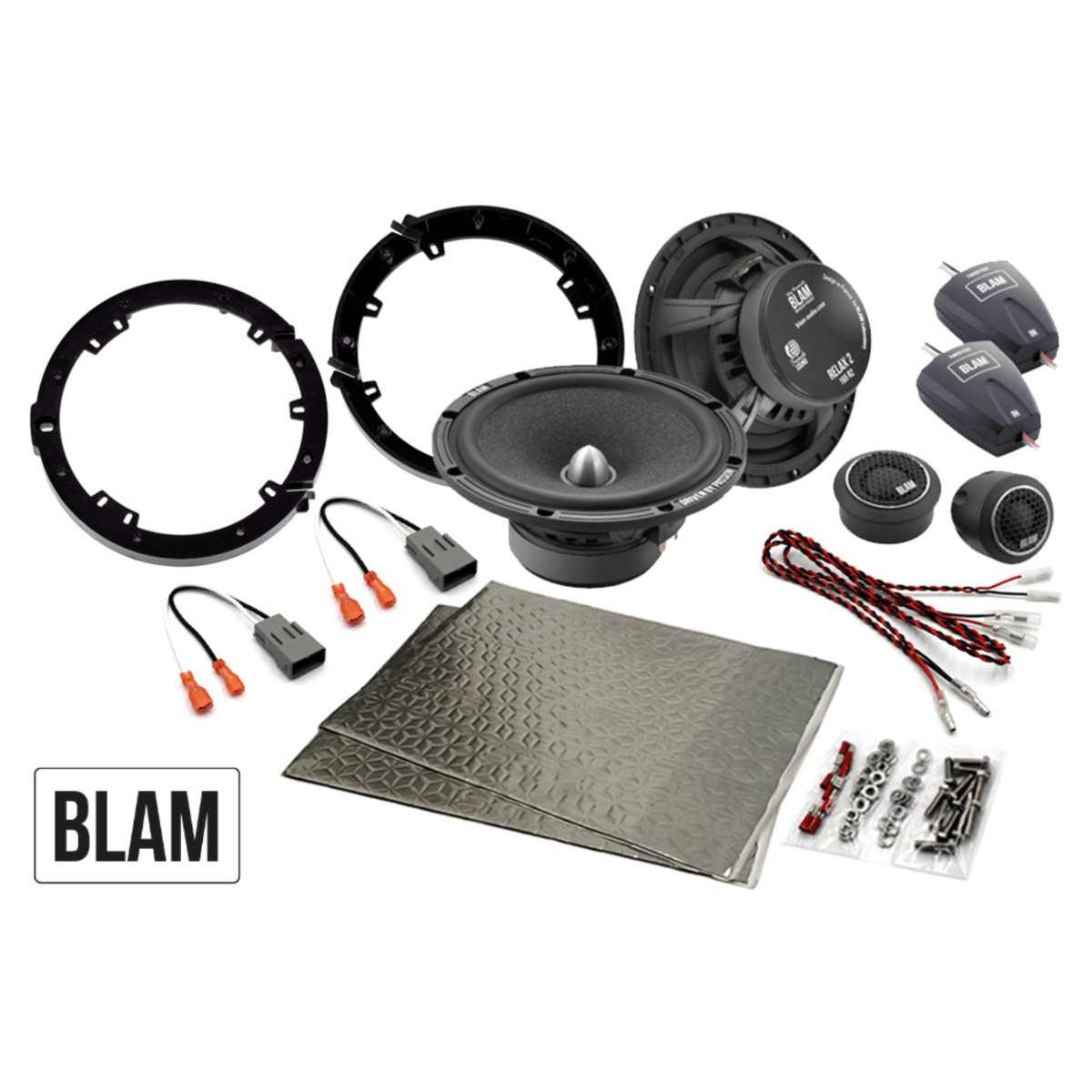 BLAM RELAX 165mm (6.5-Inch) Speaker Upgrade Kit for Honda Accord, Civi – Car Audio Centre