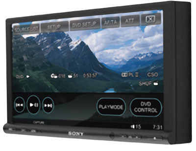 Sony Double Din Due To Turn Up the Heat This Summer - XAV-W1 – Car ...