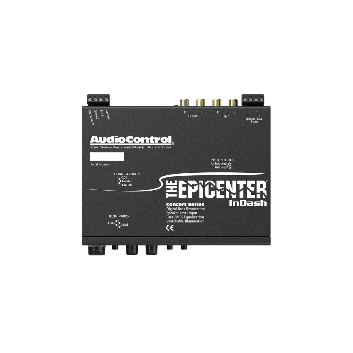 AudioControl The Epicenter InDash - Bass Restoration Processor – Car ...