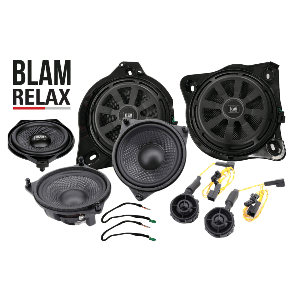 BLAM RELAX MB-Series Mercedes-Benz Car Sound System Upgrade Kit (RHD ...