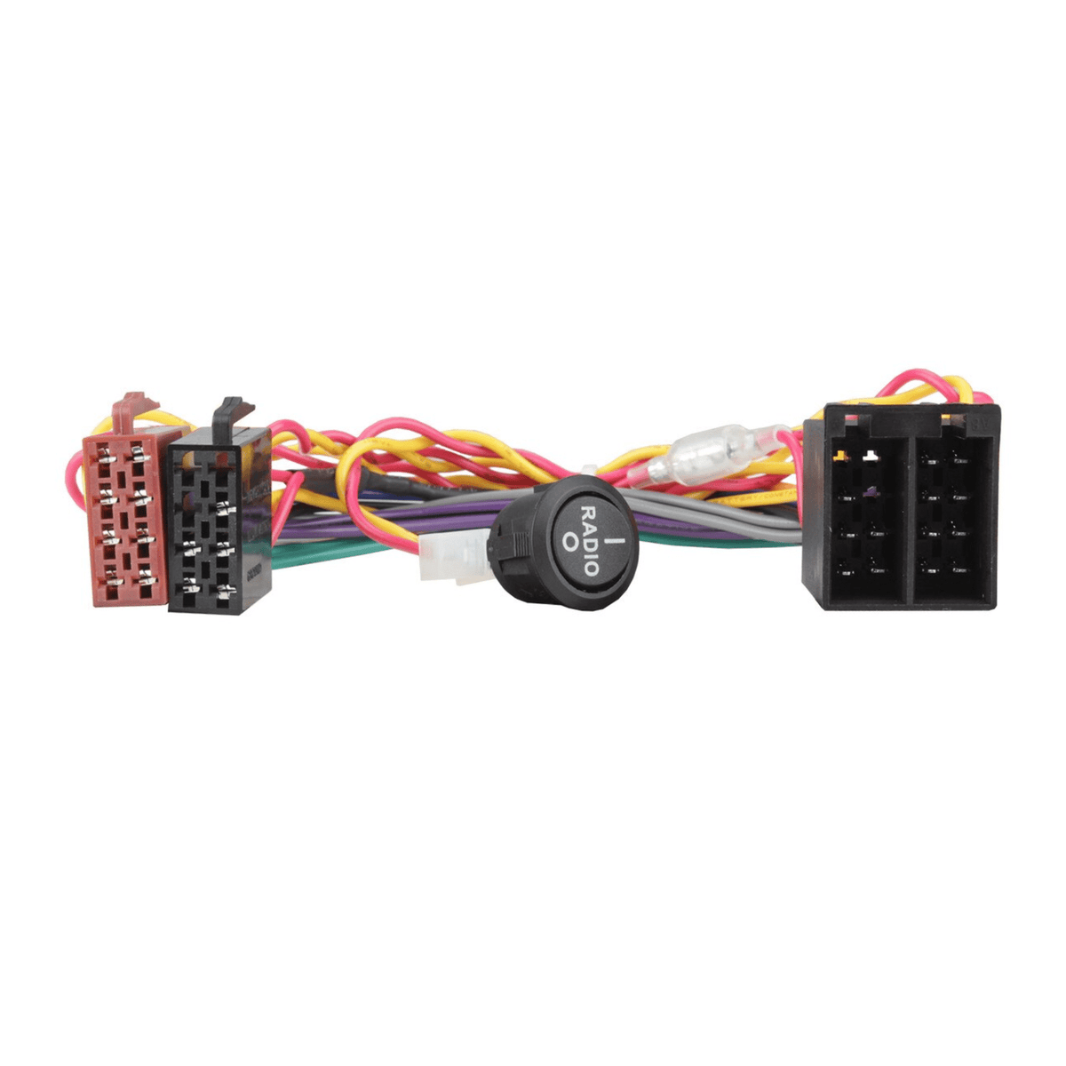 Connects2 CT51-UV01 Universal ISO Extension Harness with Rocker Switch ...