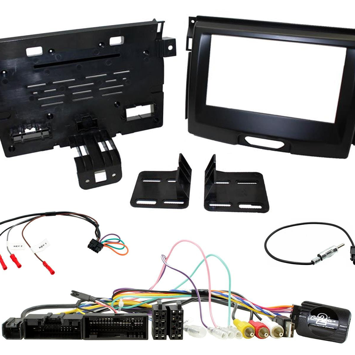 Connects2 CTKFD70 Ford Ranger Double DIN Installation kit – Car Audio ...