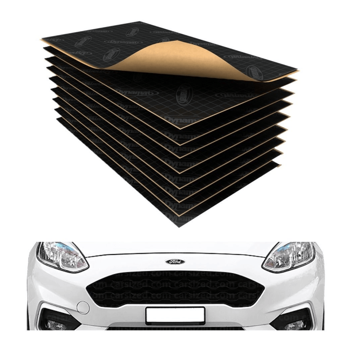 Dynamat DYNXFST-KIT Xtreme Sound Deadening Pack For Ford Fiesta – Car ...