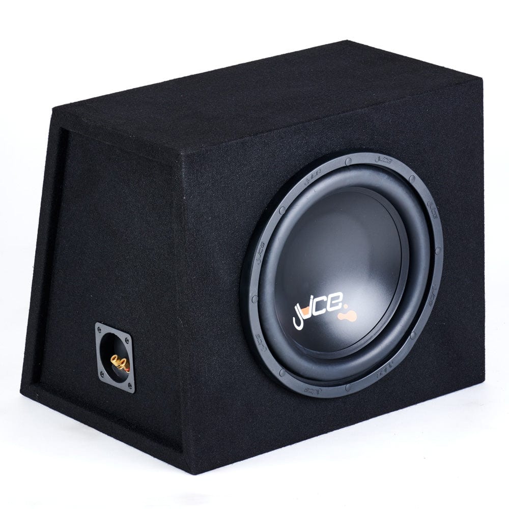 Juice JS10 1200W Bass Box Package with Sealed Enclosure – Car Audio Centre