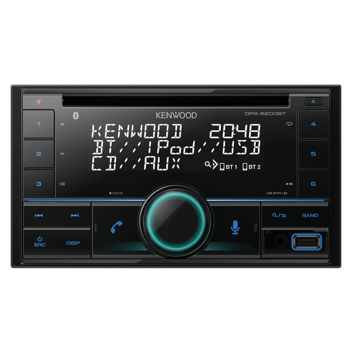 Kenwood DPX-5200BT CD Receiver With Built-in Bluetooth – Car Audio Centre