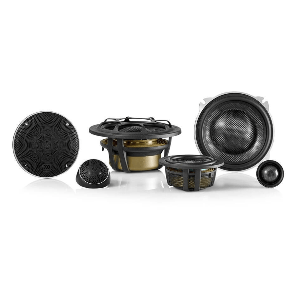 Morel Elate Carbon 5.25" 3-Way Component Speaker Set - Active (MOR ELA ...