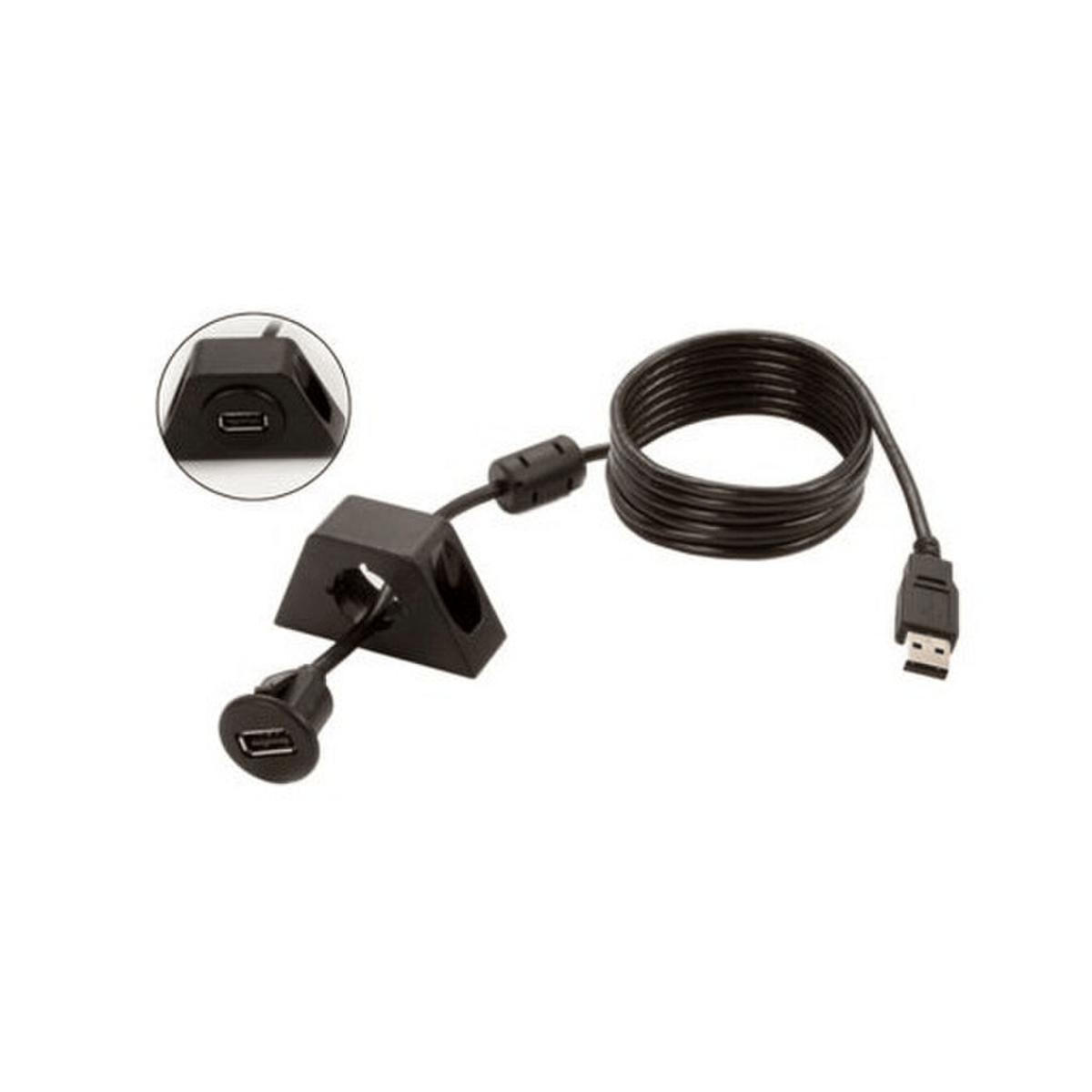 PAC USBDMA6 USB Dash Mount Adapter (6ft) for Aftermarket Stereos – Car ...